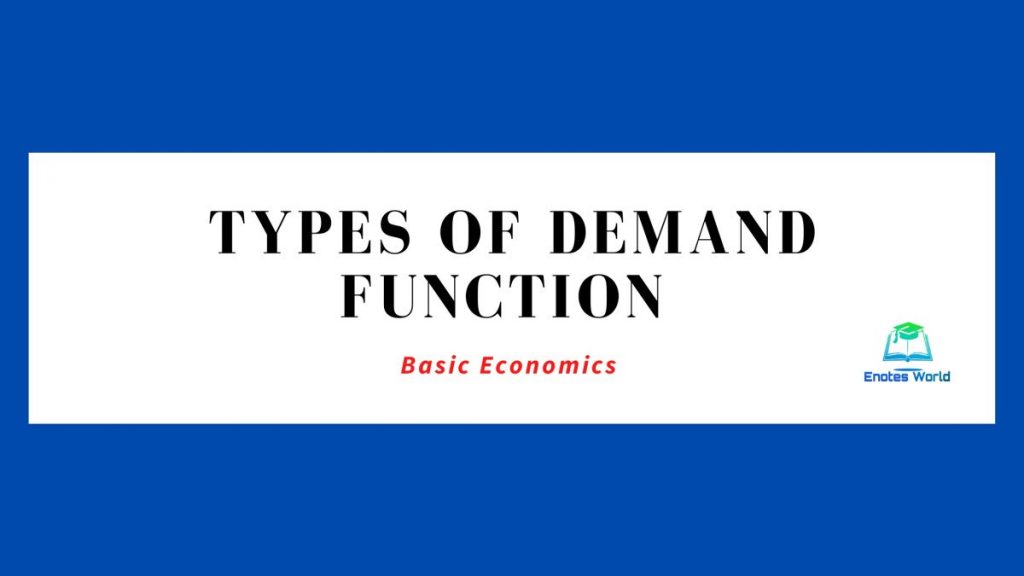 Linear And Non Linear Demand Function - Design Talk